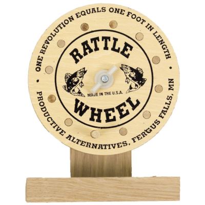 NEW! Productive Alternatives RR100 Wood & Bell Rattle Wheel Reel ...