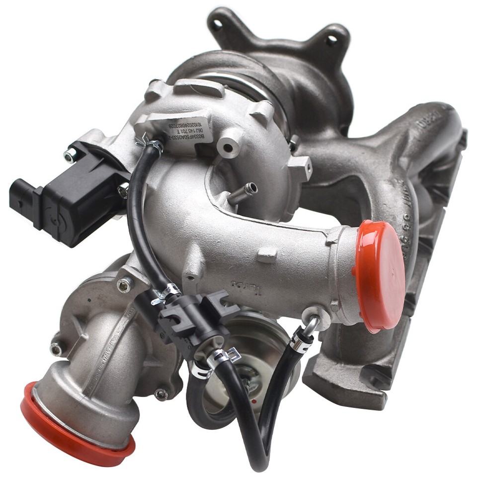 Turbo Turbocharger 2.0T For VW CC Eos GTI Jetta Passat Beetle Audi DOHC ...