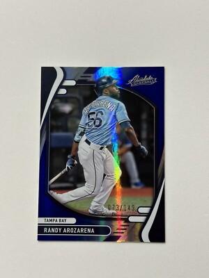2022 Absolute Randy Arozarena Blue /149 Tampa Bay Rays All Star | eBay