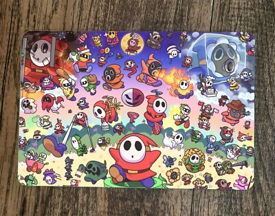 Shy Guys Scene Super Mario Bros 2 Art 8x12 Metal Wall Sign Poster | eBay
