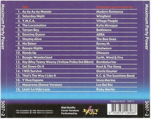 Just 4 Fun - Maximum Party Power (CD) | eBay