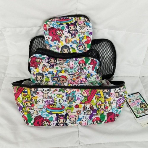 JuJuBe Little Terrors Be Organized Tokidoki Bag Packing Cubes Set of 3 ...