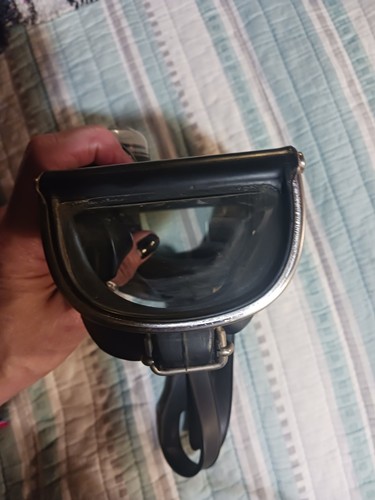 Vintage 1960's ScubaPro Wrap Around 3 Glass Panel Scuba Diving Mask ...