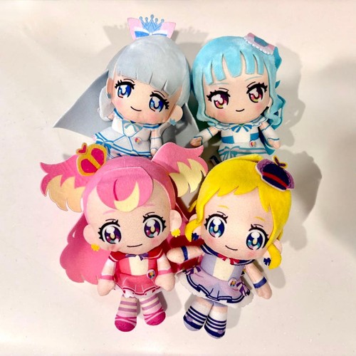 Wonderful Pretty Cure Plush Face 4 Piece Set Collectible Toys Anime ...