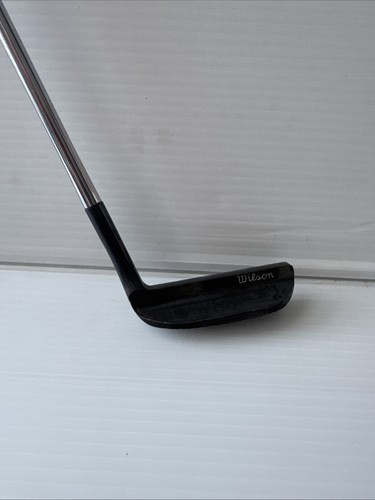 The Wilson 8802 Black 35”" Putter Milled Face Good Grip! | eBay