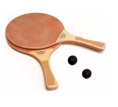 Beach Racquet Matkot Paddles Original Israeli TING-DONG + 2 Balls ...