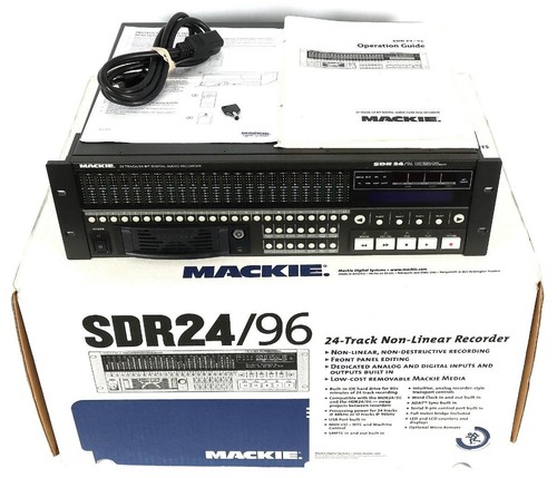 Mackie SDR24/96 24-Track 24-Bit Digital Audio Hard Disk Recorder | eBay