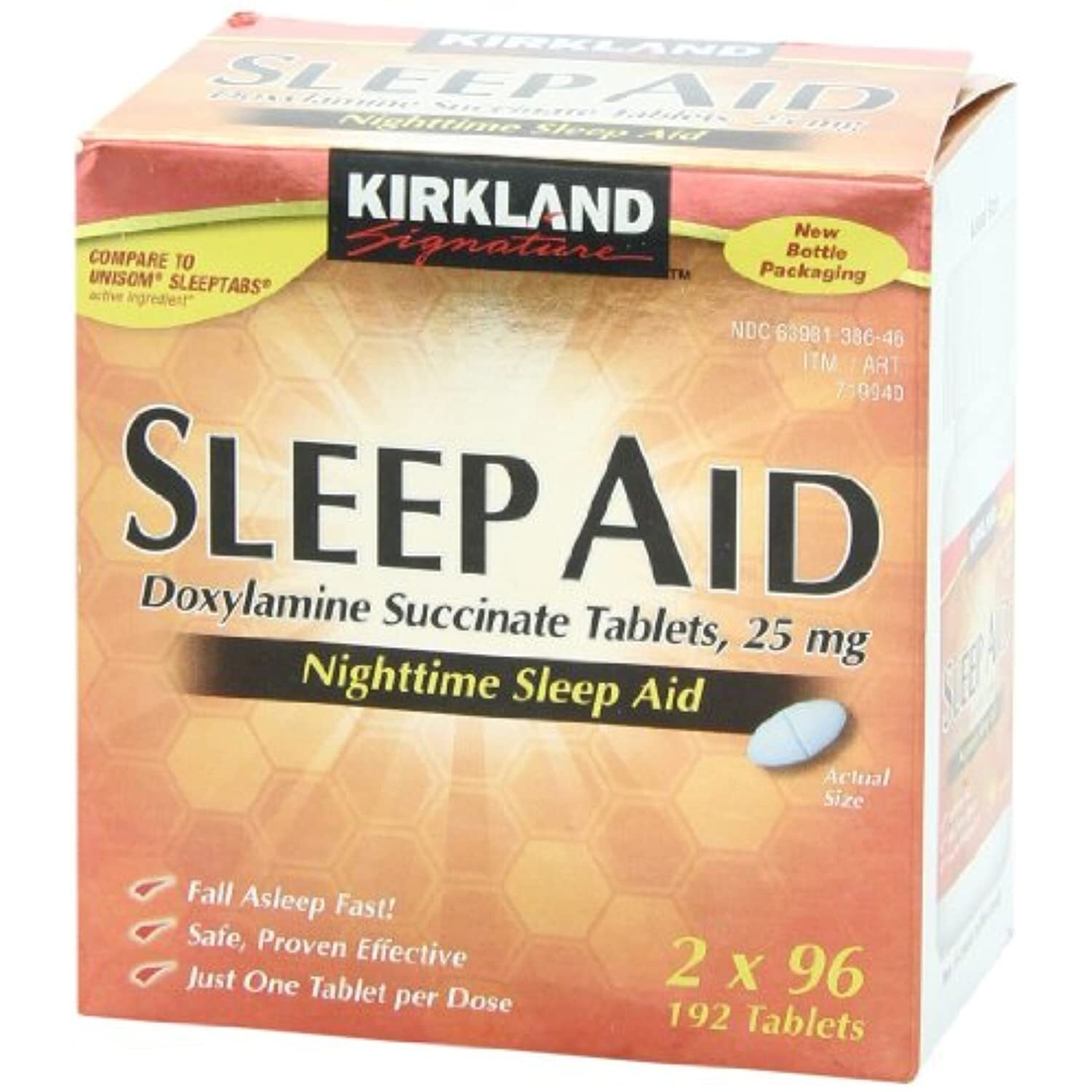KIRKLAND SIGNATURE Sleep Aid Tablet, 192Count 885348409858| eBay