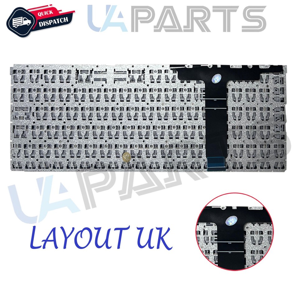 For HP ProBook 450 G8 455 G8 650 G8 UK Layout Laptop Keyboard ...