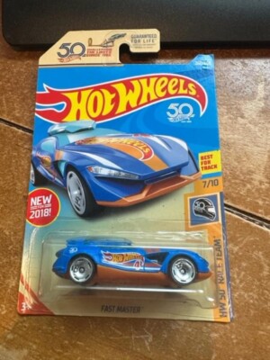 2018 Hot Wheels HW 50th Race Team Fast Master #260 (50th Card) | eBay