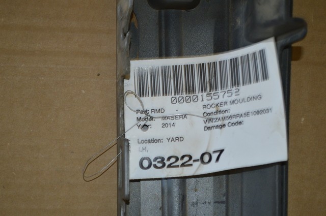 Maserati Quattroporte V6 LH Side Skirt P/n 673000023 for sale online | eBay