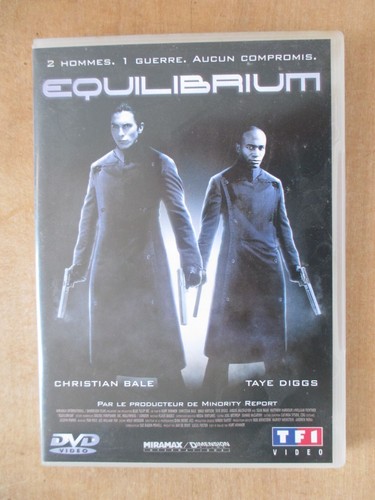 DVD Equilibrium avec Christian Bale ★ ★ ★ | eBay
