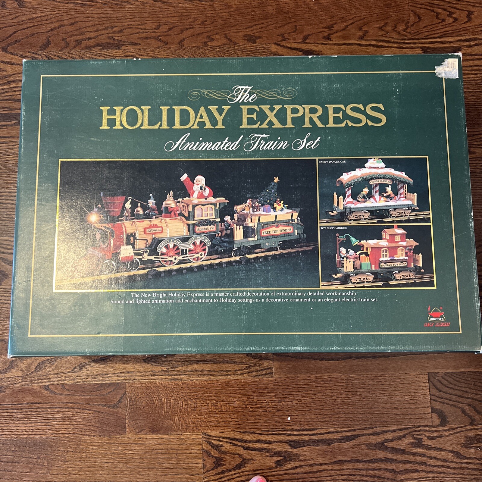 New Bright Industrial Co., Ltd Holiday Express Toy Train Set (527-384 ...