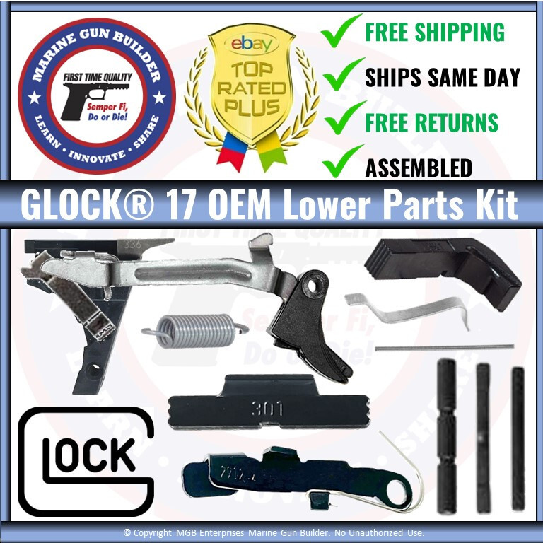 Glock 17 Lower Parts Gen 3 OEM G17 LPK 9mm Factory Armorer Assembled | eBay