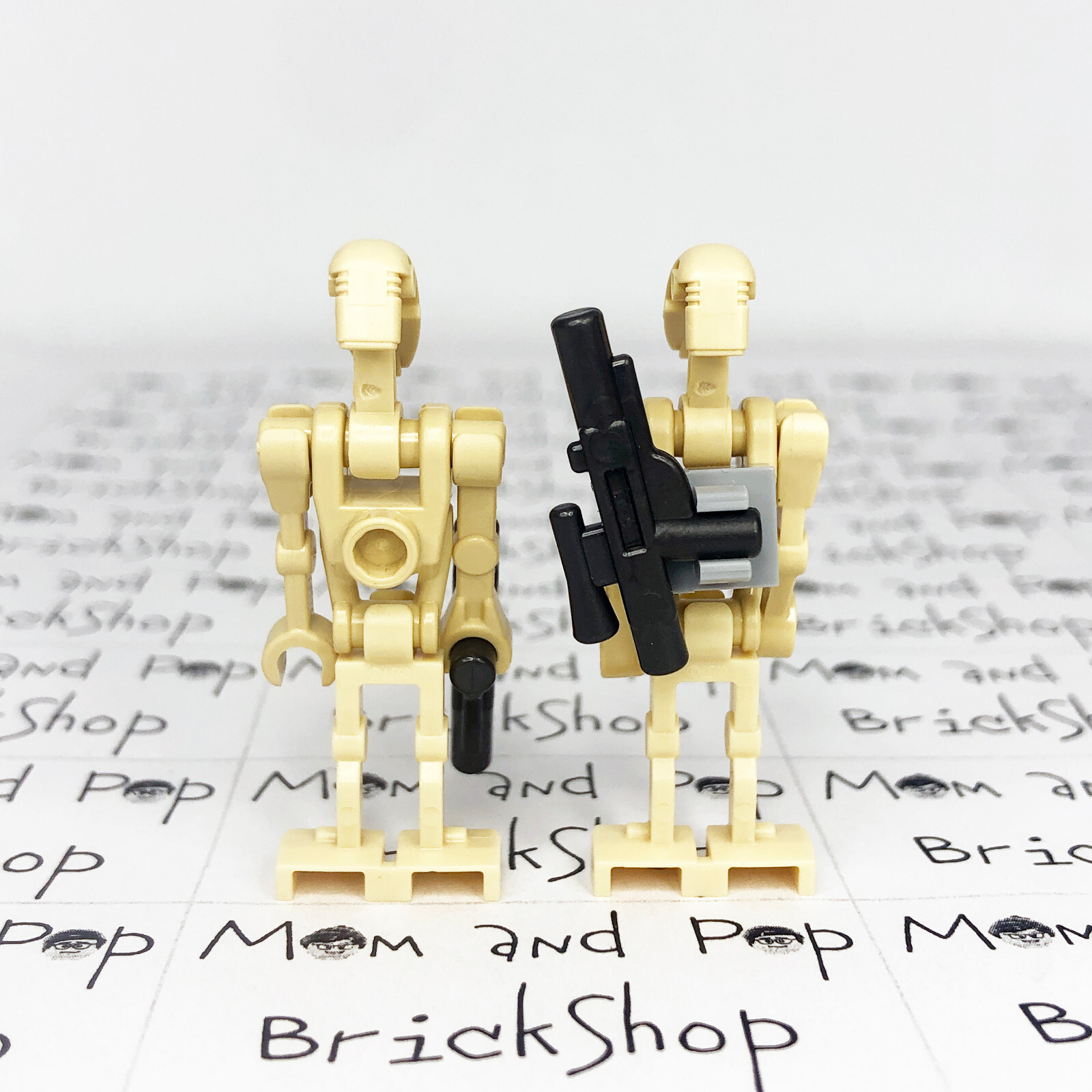 LEGO Star Wars Battle Droids 2x set with Pearl Dark Gray Blasters | eBay