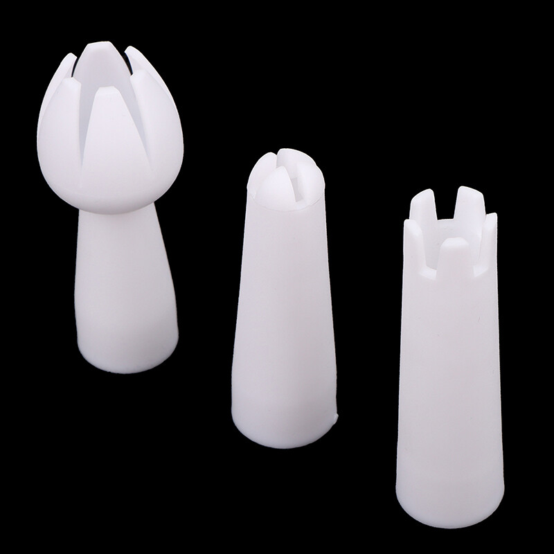 3Pcs/Set Whip Cream Dispenser Head Whipped Nozzle Mounting Mouth Base ...
