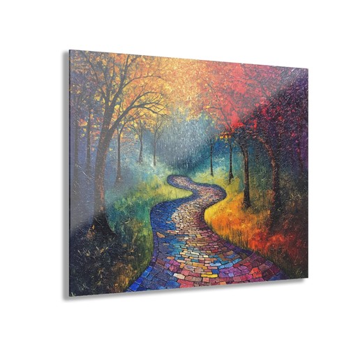 Colorful Painted Path | Acrylic Prints | eBay