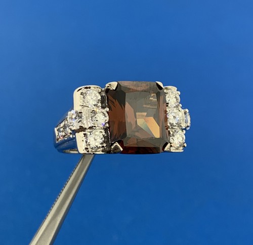 Joseph Esposito QVC 925 Sterling Silver Garnet Diamonique CZ Statement ...