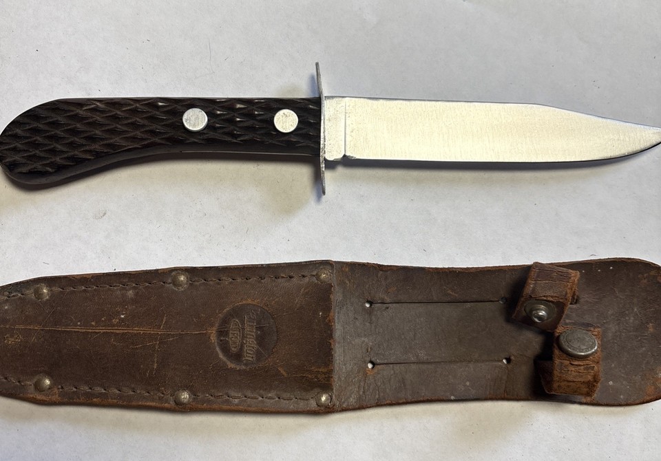 Vintage 1933-40 Remington Campmaster RH 6 Fixed Blade Knife & Sheath | eBay