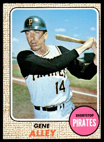 1968 Topps Gene Alley Pittsburgh Pirates #53 * | eBay