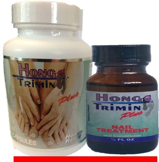 Kit Hongo Trimin Capsules Nail Supports Relief Anti Fungal Uñas Nails 2 ...