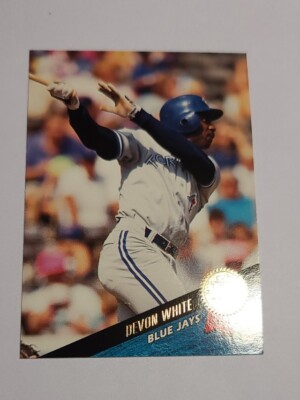 Devon White Toronto Blue Jays 1993 Leaf #69 | eBay