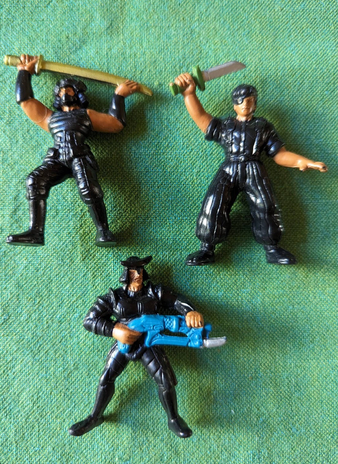 Vintage Mattel GUTS Military Action Figures Aikido Force Ninja 1986 Lot ...