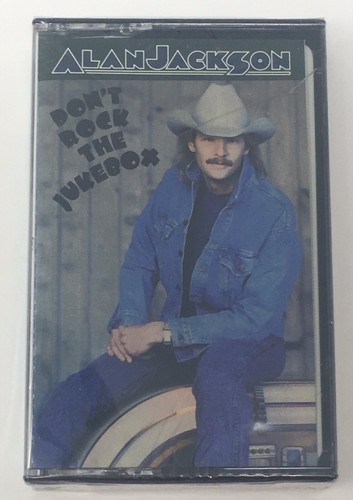 ALAN JACKSON “Don’t Rock The Jukebox” SEALED Cassette Tape 90s Country ...