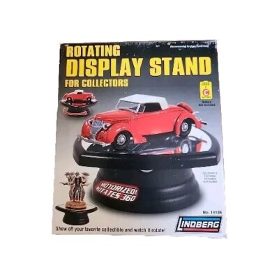 Mirrored Rotating Display Stand For Collector Models Spins 360 Degrees ...
