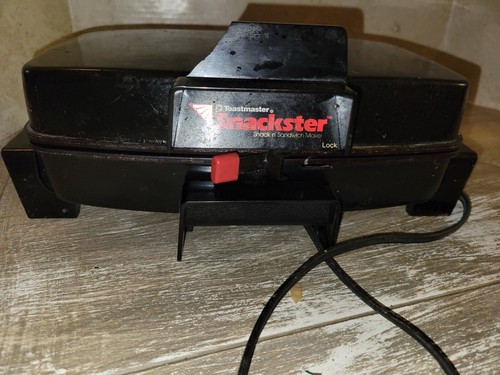 Vintage Toastmaster Snackster Snack n Sandwich Maker Black Book | eBay
