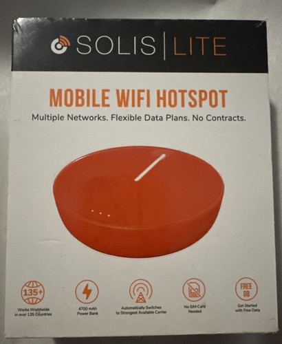 SIMO Solis Lite 4G LTE WiFi Mobile Hotspot,Local & International ...