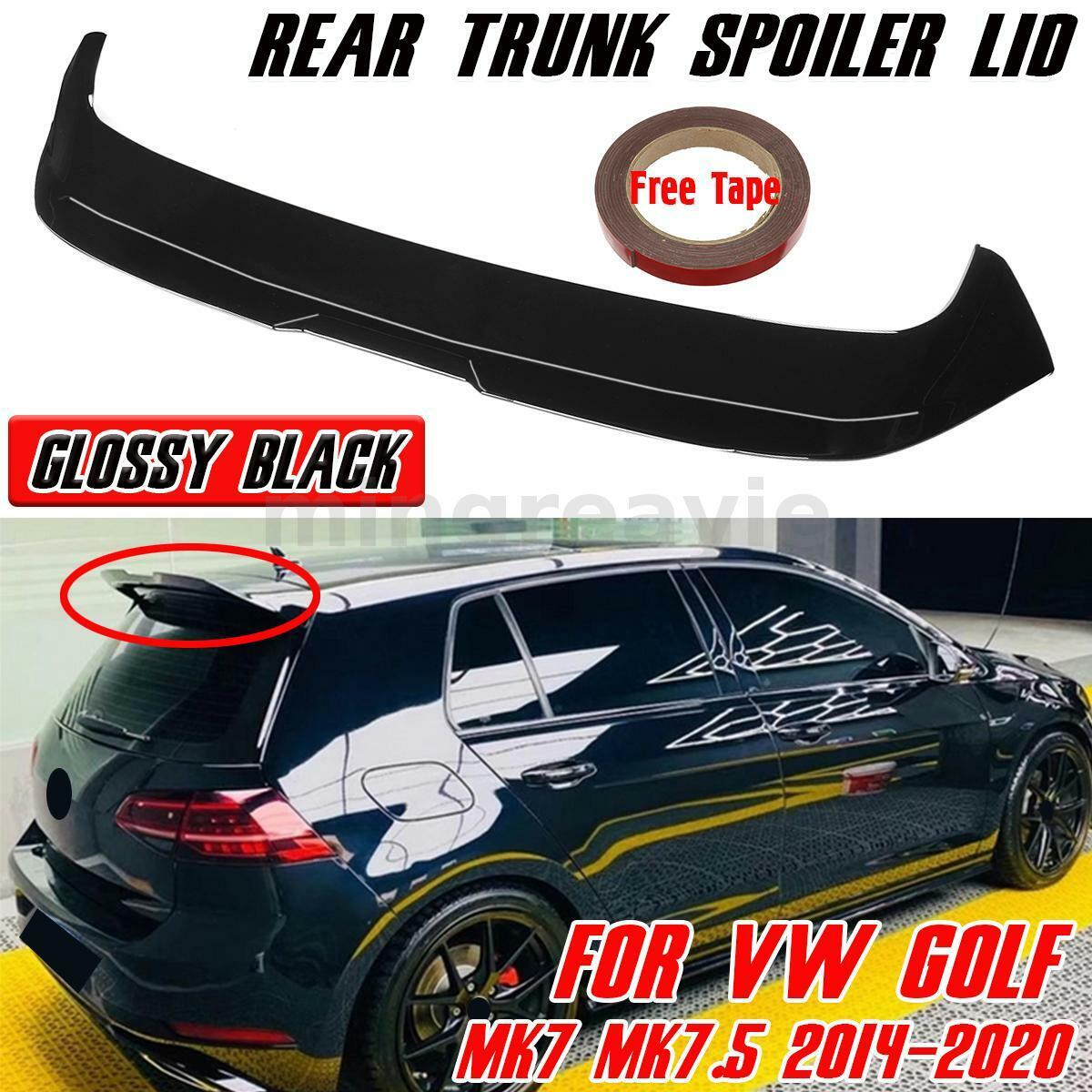For Volkswagen VW Golf7 MK7 MK7.5 GTI R 14-20 Rear Roof Trunk Spoiler ...