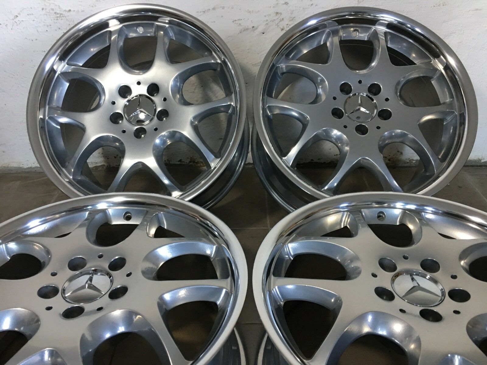 Brabus Wheels 18" Mercedes R170 R171 W208 W209 R129 W211 SL SLK CLK AMG ...