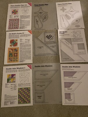 Spinning Spools Quilt Template Patterns Georgia Bonesteel Windows Old ...