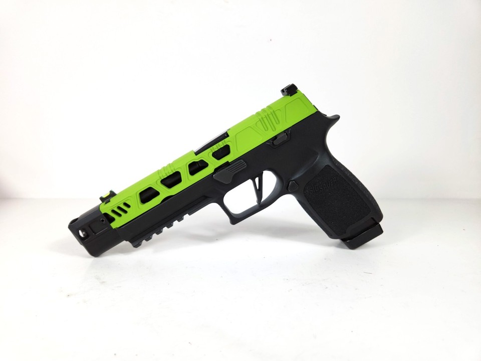 GC Cyberpunk - Sig Sauer P320 Full Size + M17 Slide, Cerakote + RMR ...