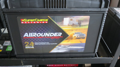 ALLROUNDER DEEP CYCLE & STARTING BATTERY 80amp MRV50 12v SUPER CHARGE ...