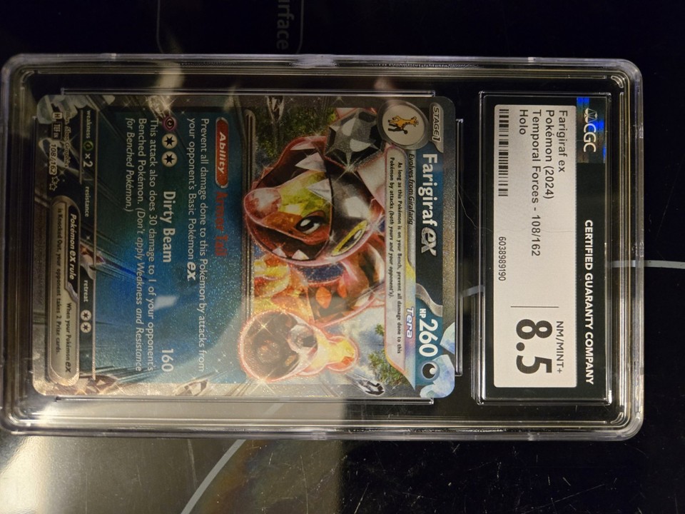 Pokemon CGC Graded Cards(4) Captain Pikachu,Snorlax,Farigiraf EX,Rapid ...