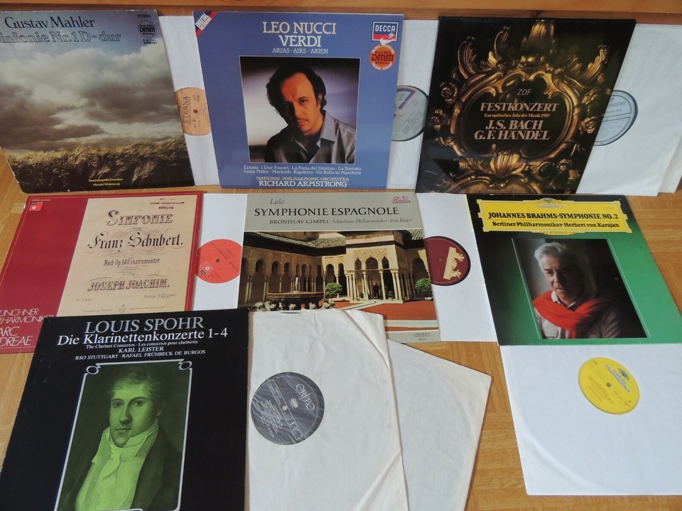 44 LP / 39 Album Classical LOT Symphony Orchestral Wind Vocal....(W5 ...