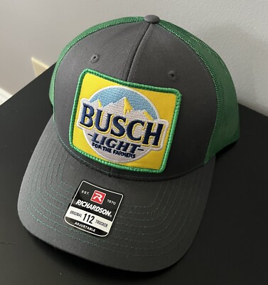 Busch Light For The Farmers Latte Trucker Hat Richardson 112 Cap ...