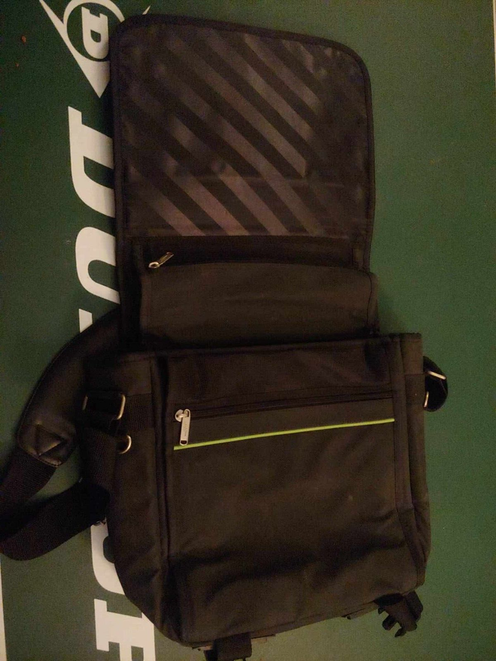 Vintage Original XBOX Game Console Carrying Case Messenger Travel Bag w ...