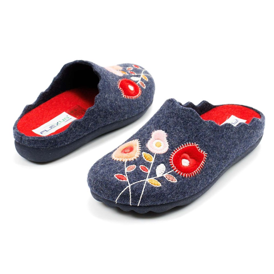 Flexus by Spring Step Women's Wildflower Wool Slipper | eBay