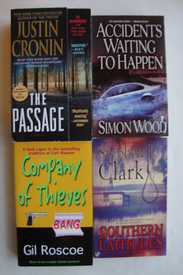4 new 2000s pb books 1 AUTOGRAPH paperbacks MYSTERY, MURDER rare ...