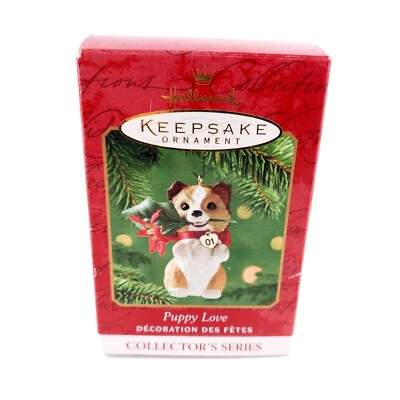 Hallmark Keepsake 2001 Puppy Love Collector Series #11 Christmas ...