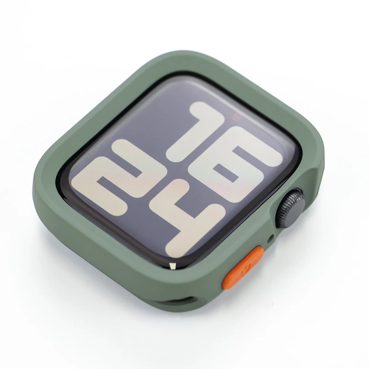 Soft Silicone Case For Apple Watch 9 8 7 6 SE 5 Sports Anti-drop Matte ...