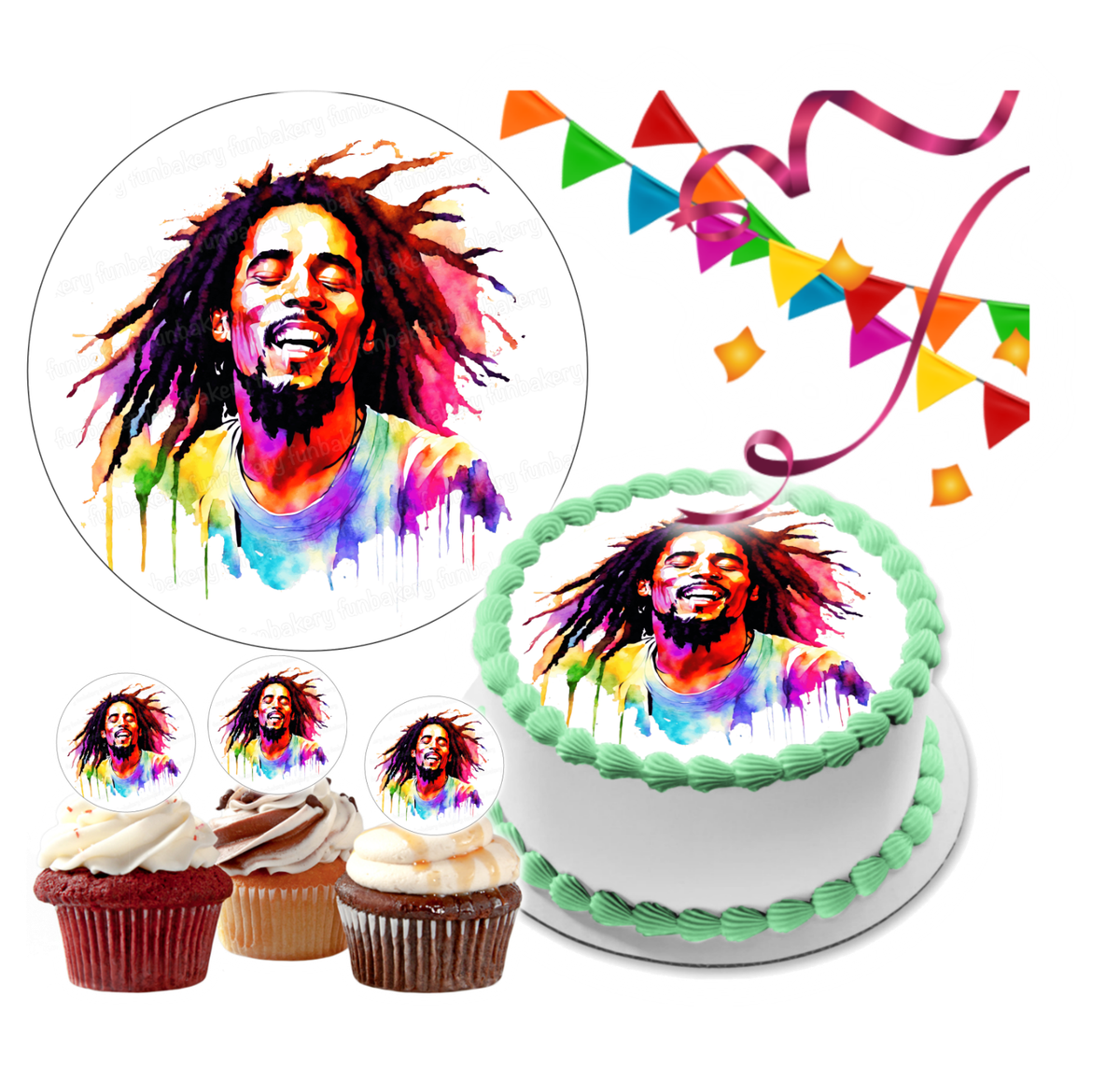 Rasta Cake Ideas