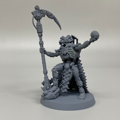 OVERLORD WITH WARSCYTHE AND RESURRECTION ORB WARHAMMER 40,000 LORD 40K ...