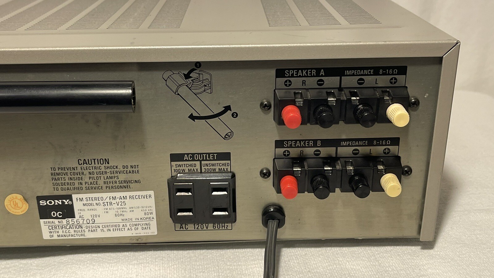 Vintage Sony STR-V25 FM Stereo FM-AM Receiver Amplifier Tested!!! | eBay
