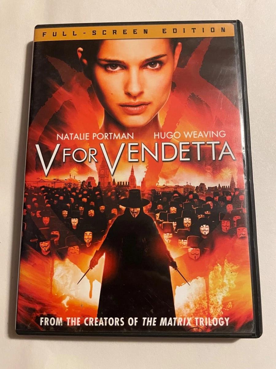 V For Vendetta Dvd Cover