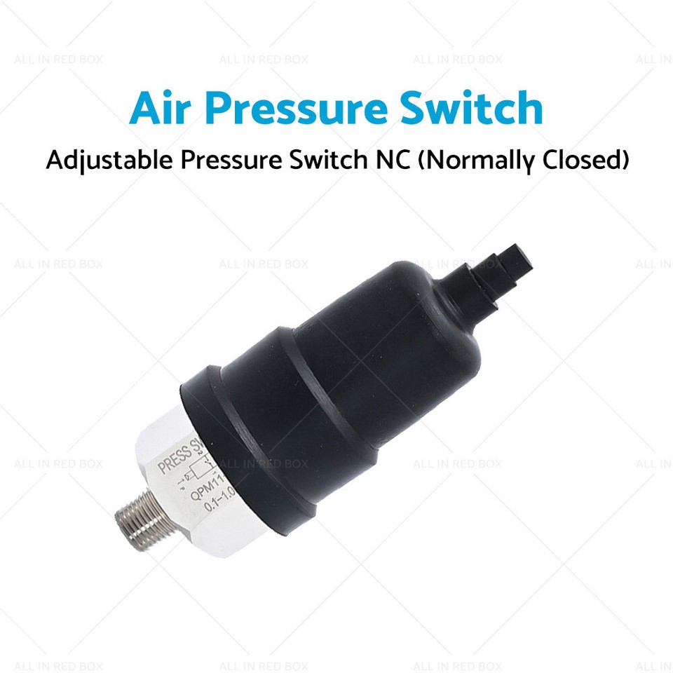 Adustale Air Pressure Switch 12V 15 -140 psi Compressor Air Locker Diff ...