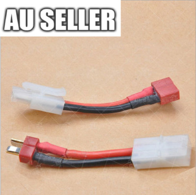 Male/Female Deans T Style Plug to Female/Male Tamiya Plug connector ...